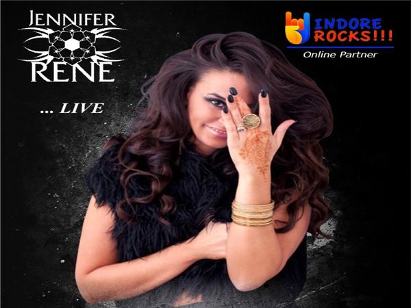 Jennifer Rene India Tour - IndoreRocks!!!